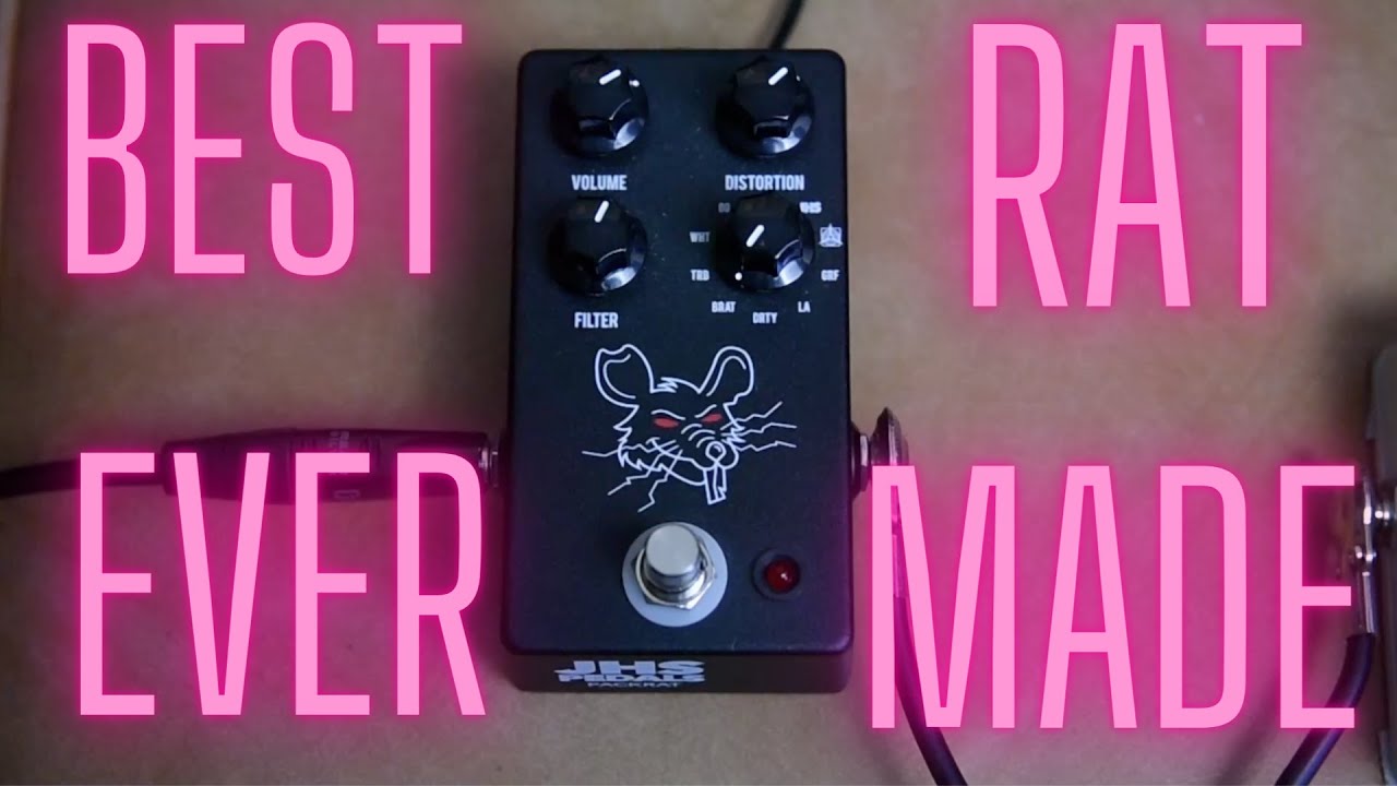 JHS PackRat: Every RAT Pedal Ever!!!!!! - YouTube