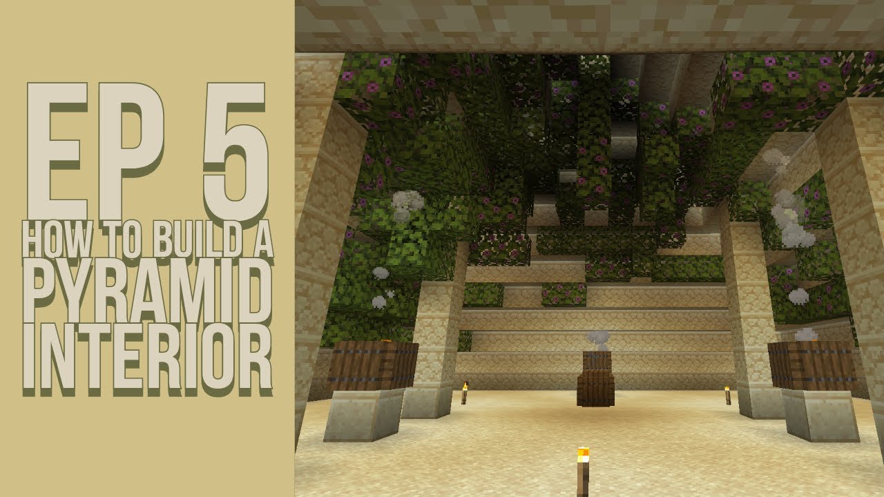 How to Build a Pyramid Interior - YouTube