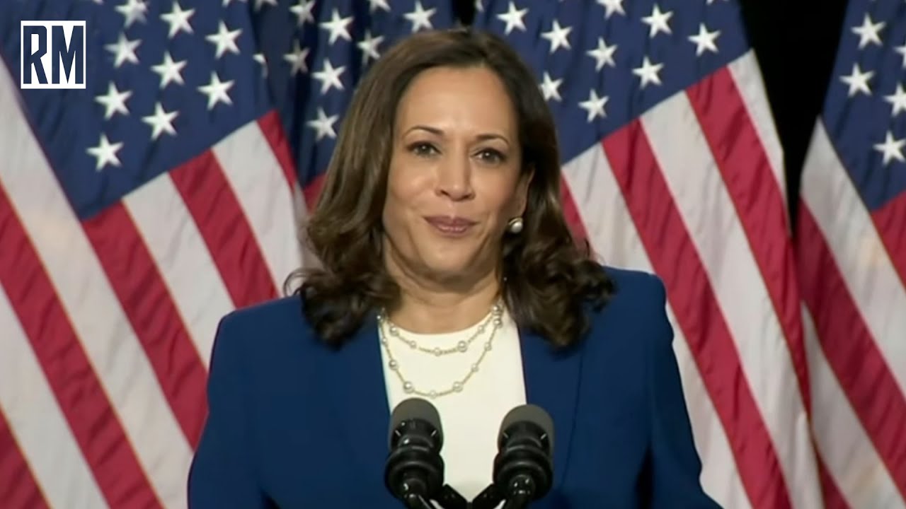 Kamala Harris Lies Through Entire Acceptance Speech - YouTube