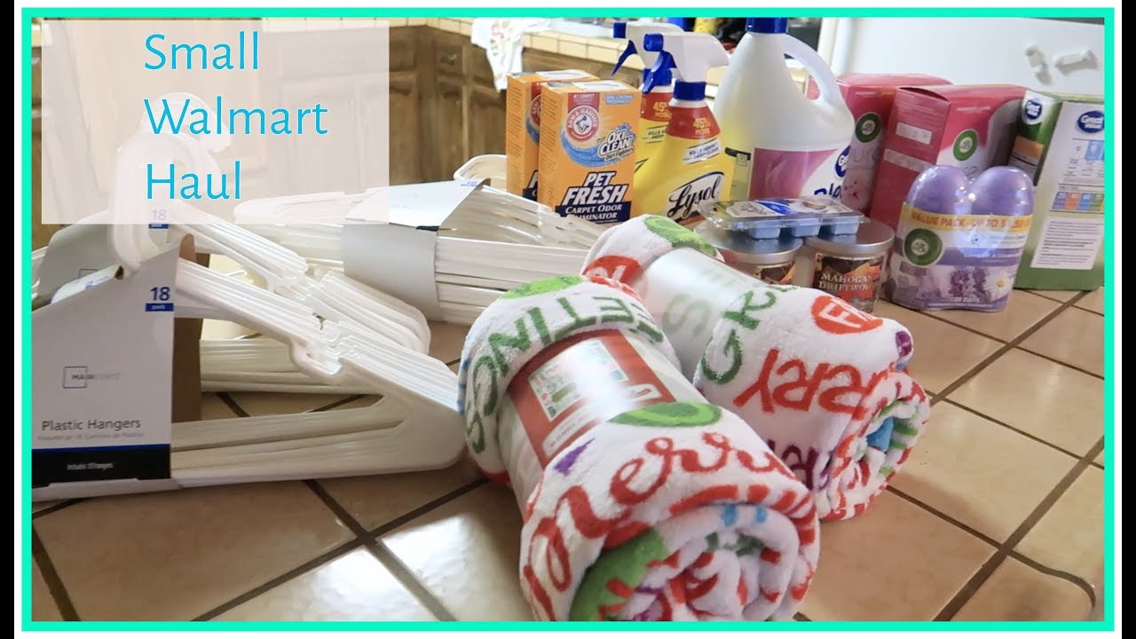 Small Walmart Haul - YouTube