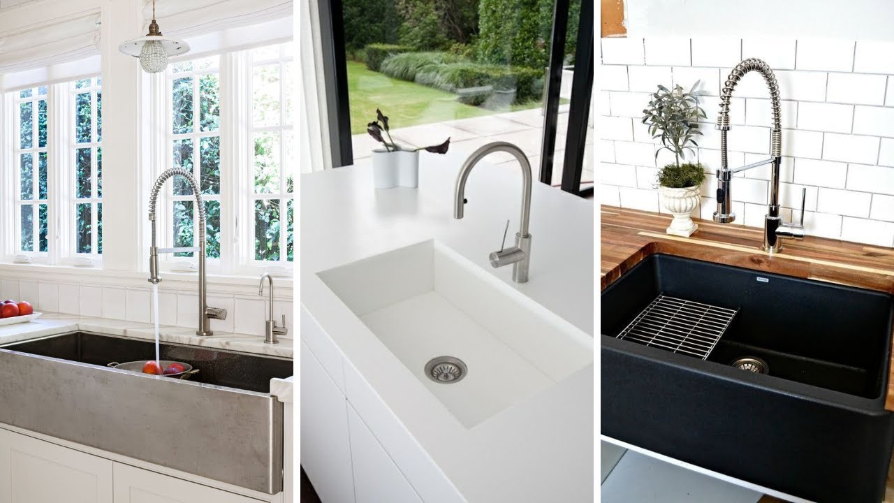 Modern Sink Design for Kitchen | Stylish and Functional Ideas - YouTube
