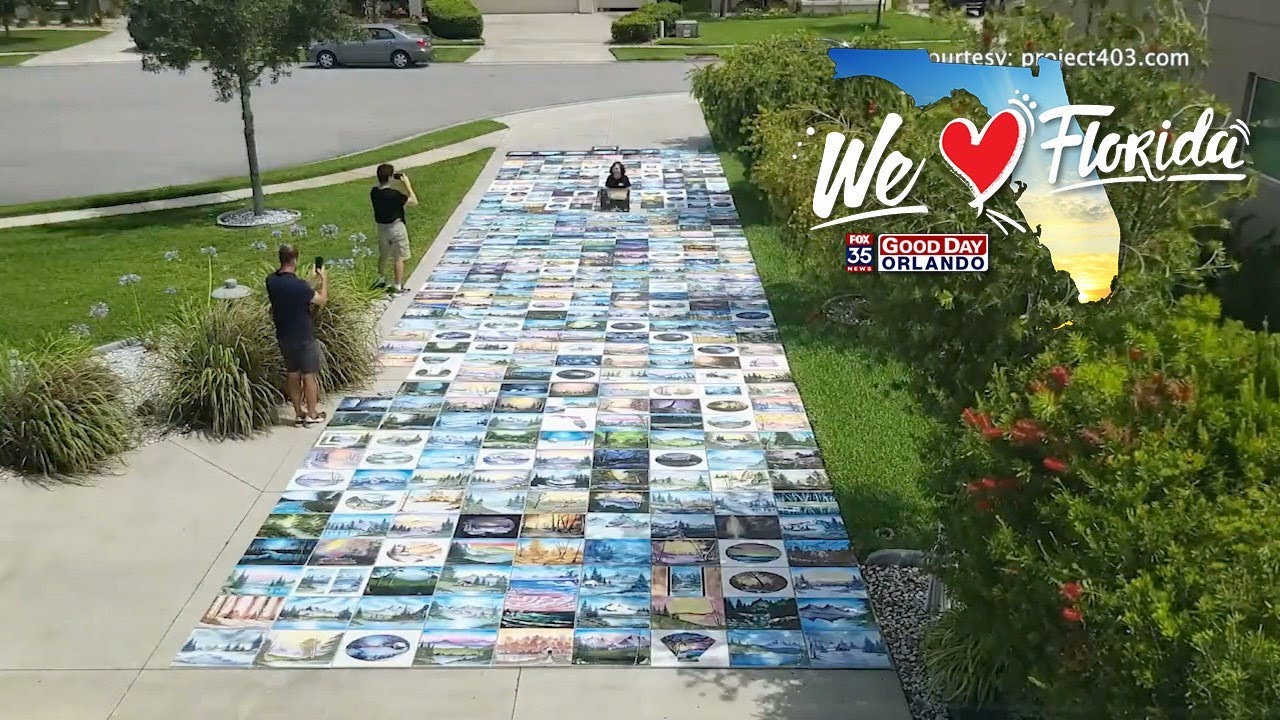 Tribute to Bob Ross: Florida woman recreates all 403 of Bob Ross ...