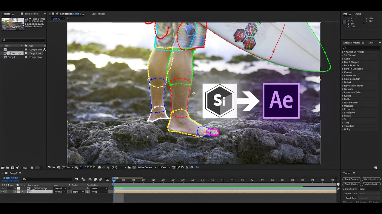 Silhouette FX Roto Tutorial || How to Export Silhouette Shapes and Roto ...