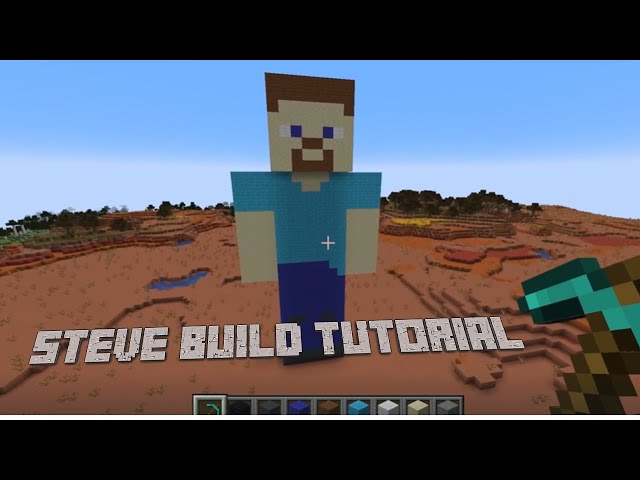 Minecraft Statues Steve
