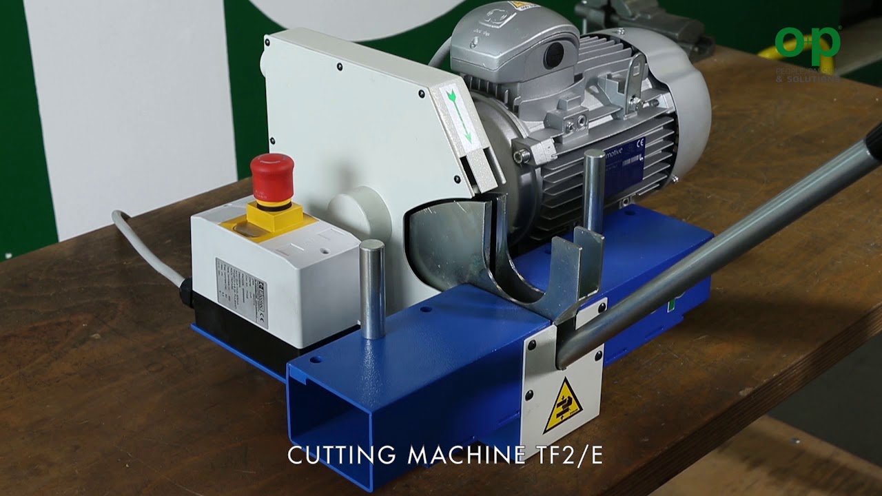 CUTTING MACHINE TF2/E - YouTube