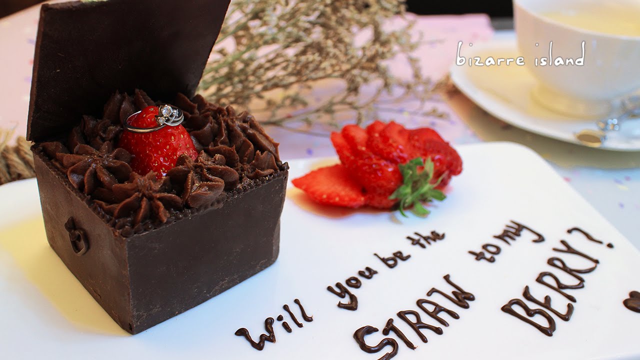 No Bake Chocolate Cheesecake in Choco Box Recipe - Sweet & Subtle ...