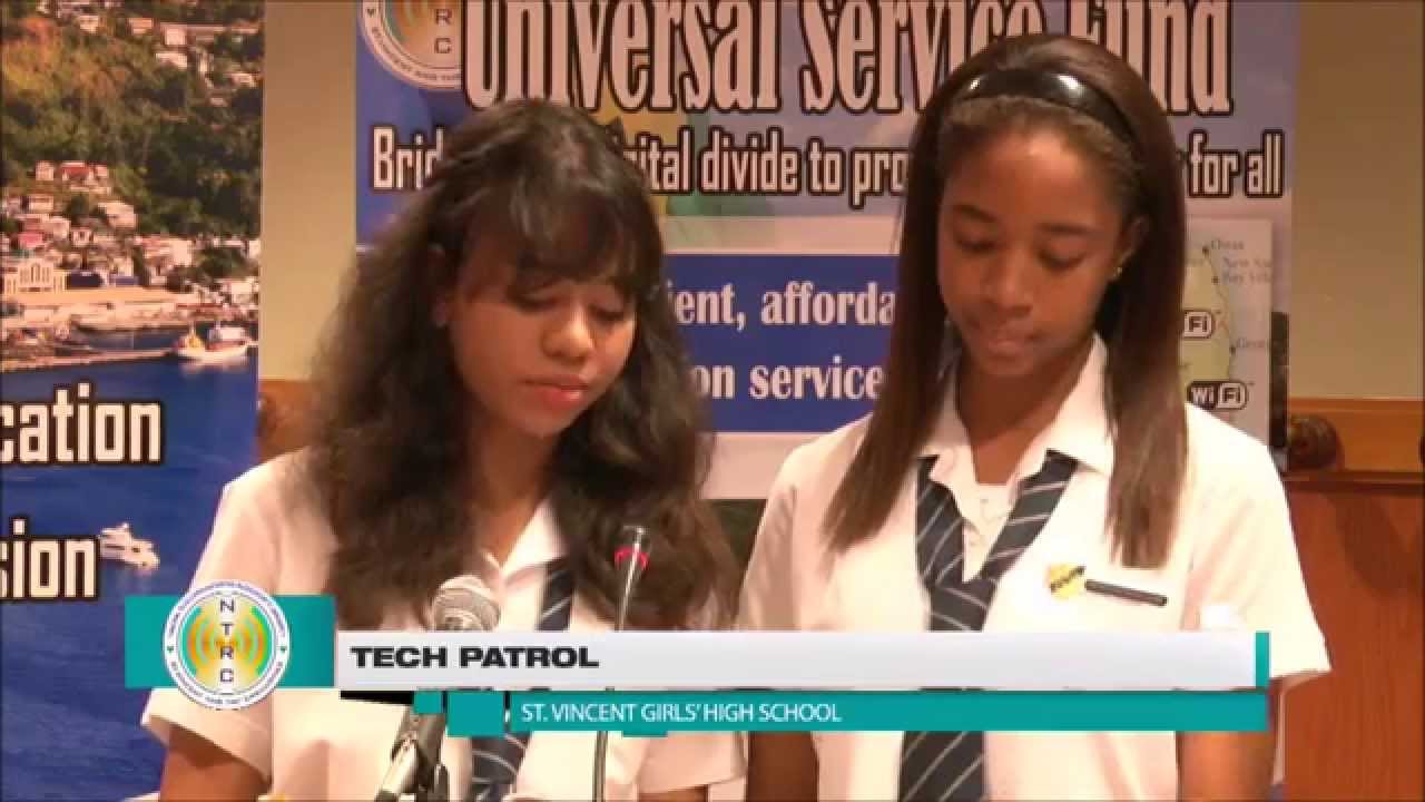 NTRC's i^2 Competition: Tech Patrol - SVG Girls' High School - YouTube