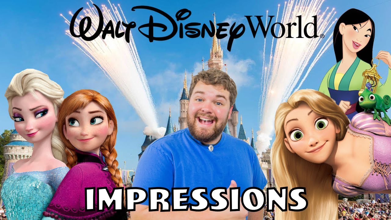 Disney World Impressions - Princess Edition - YouTube