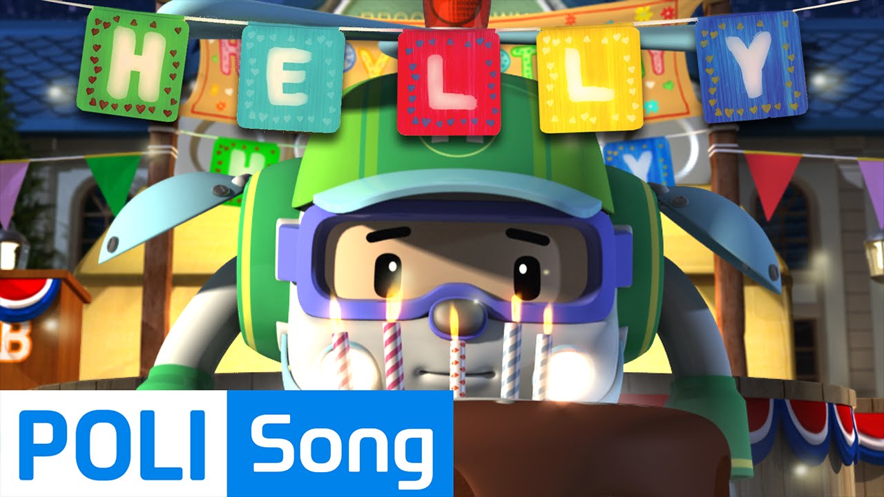 Happy birthday! Helly | Robocar POLI Clips - YouTube