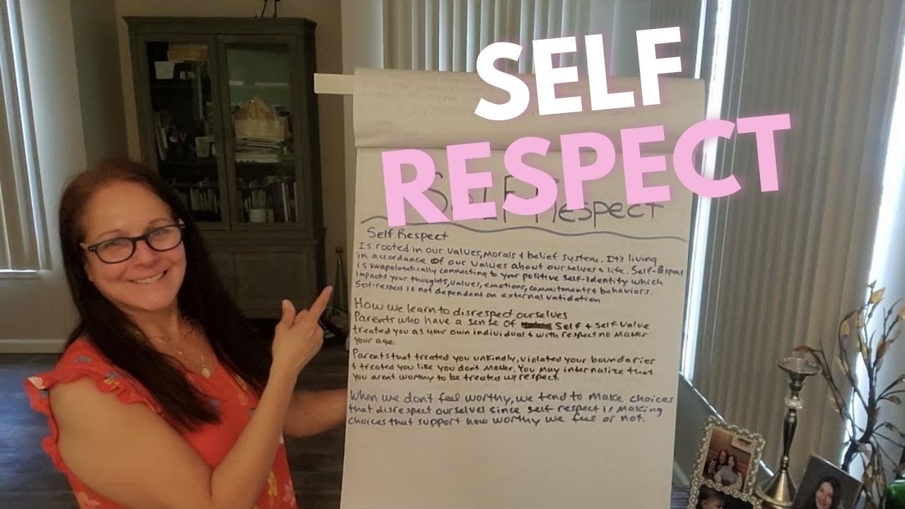 How to have Self-Respect - YouTube
