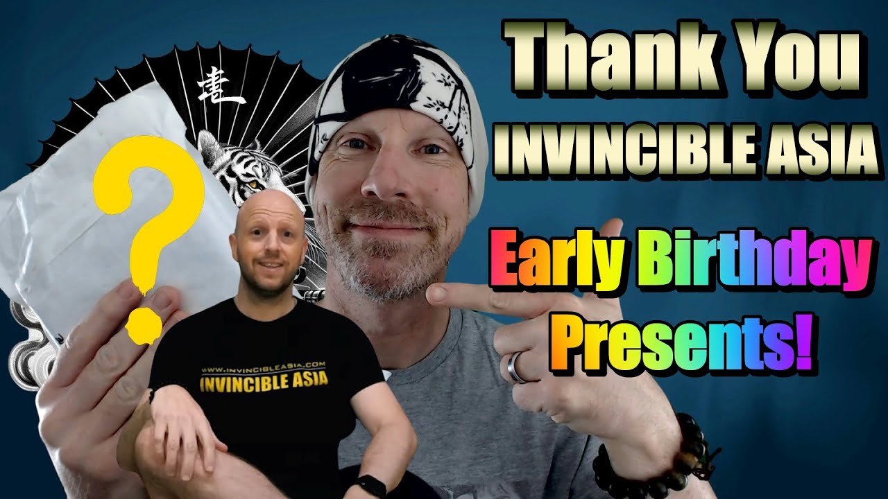 LEON RECEIVES EARLY BIRTHDAY BLU'S FROM GEORGE AT INVINCIBLE ASIA! - YouTube