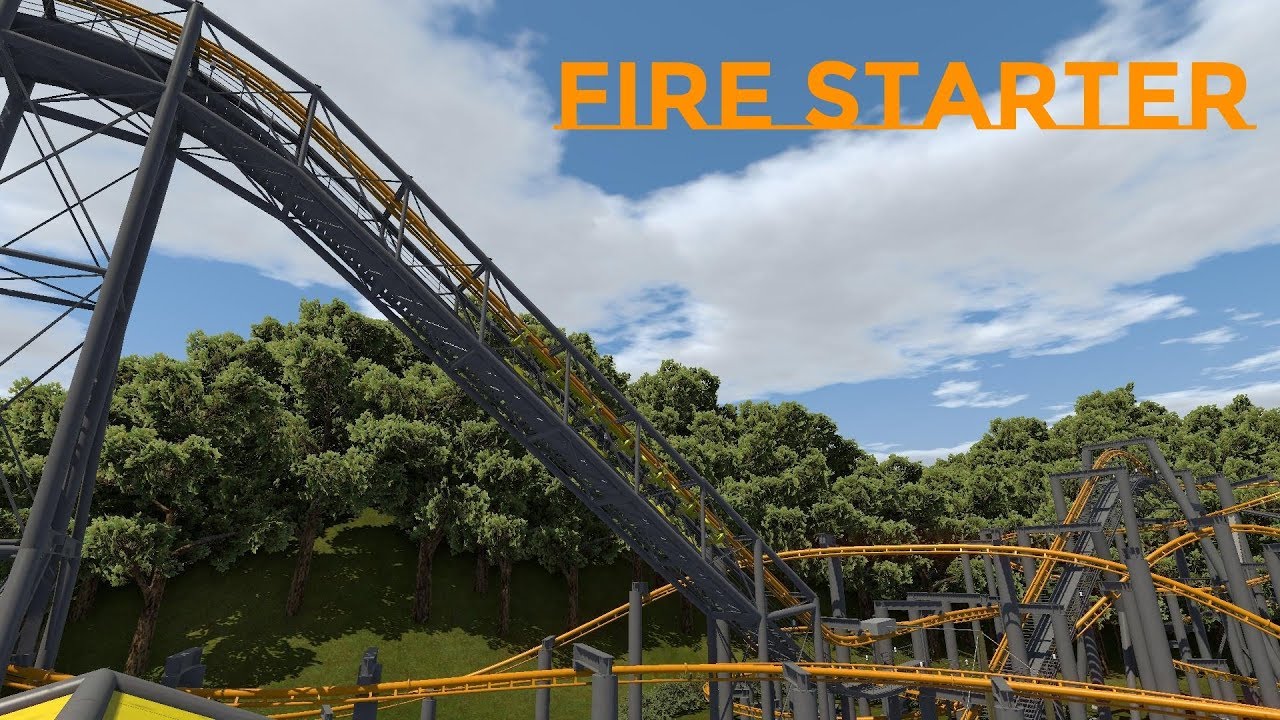 No Limits 2 Coaster - Fire Starter - Arrow Suspended Coaster - YouTube