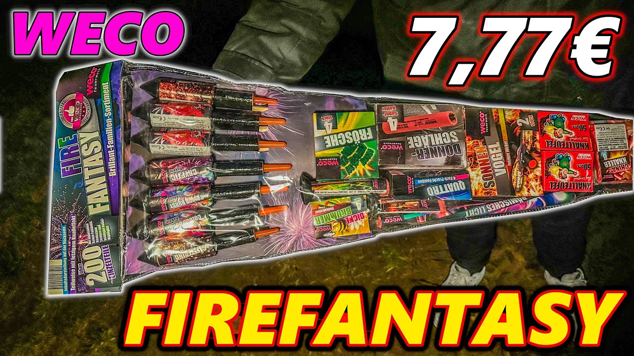 FIREFANTASY WECO BEI LDIL FÜR NUR 7,77€ | DAS BESTE BILLIG FAMILIEN SORTIMENT FÜR SILVESTER ...