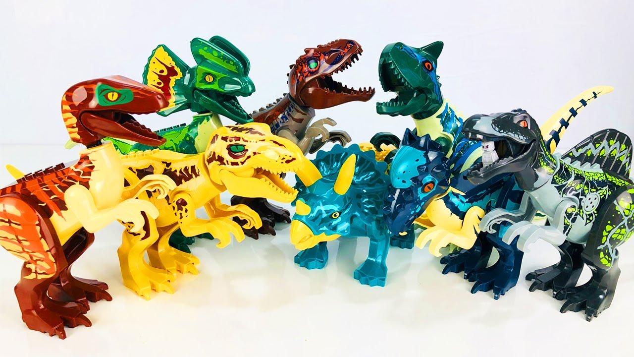 Khủng long bạo chúa khủng long ba sừng khủng long cá sấu lego, Khủng ...