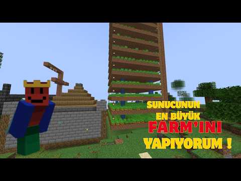 Atlasoyuncu'da Sunucu'nun En Büyük Farm'ını Yapıyoruz ! ⛏⚒