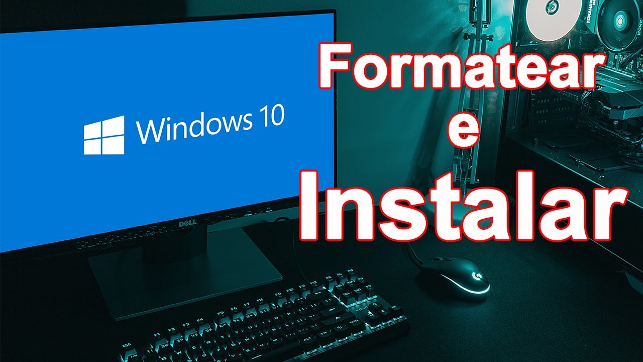 Como formatear tu PC con WINDOWS 10 - YouTube