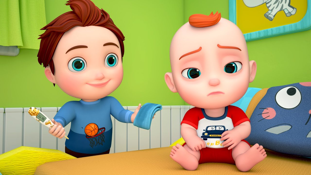 O Bebê Está Dodói | Cuidando de um bebê doente | Músicas Infantis ...