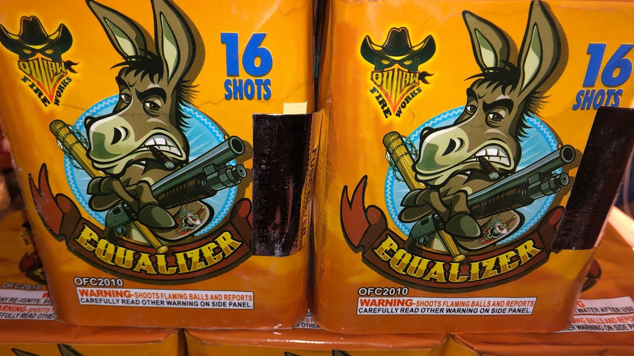 OUTLAW PYRO 🤠 EQUALIZER New 200g Cake 4K 60FPS - YouTube