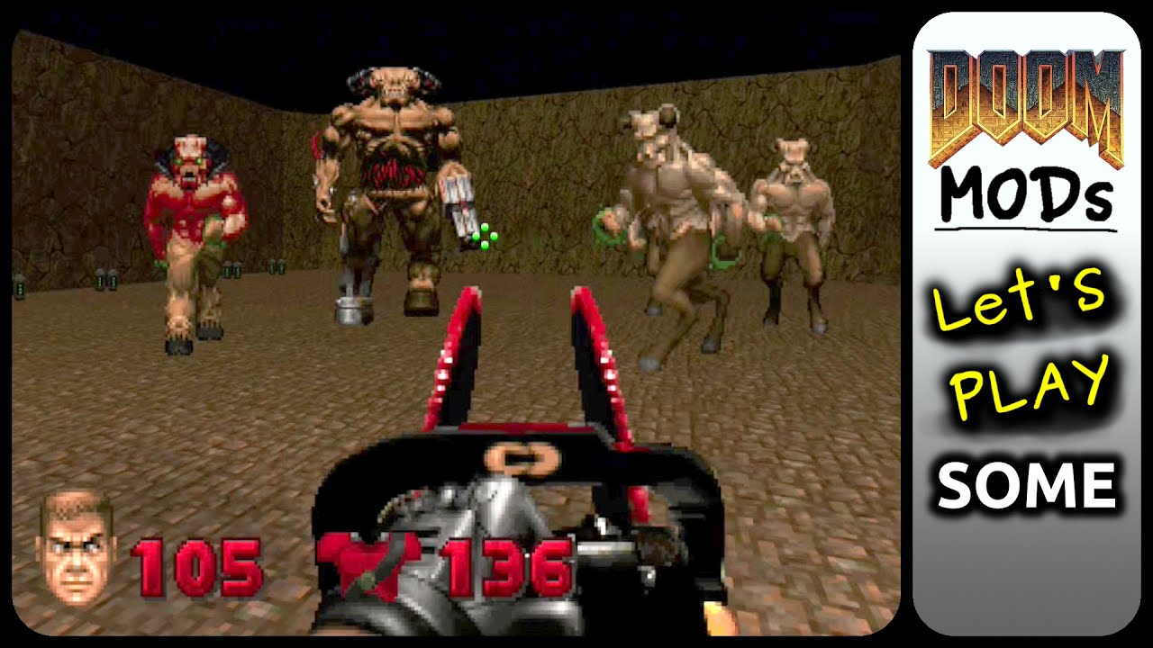 Doom 2 Classic Redux - Let's Play SOME Classic DOOM MODs / WADs - YouTube