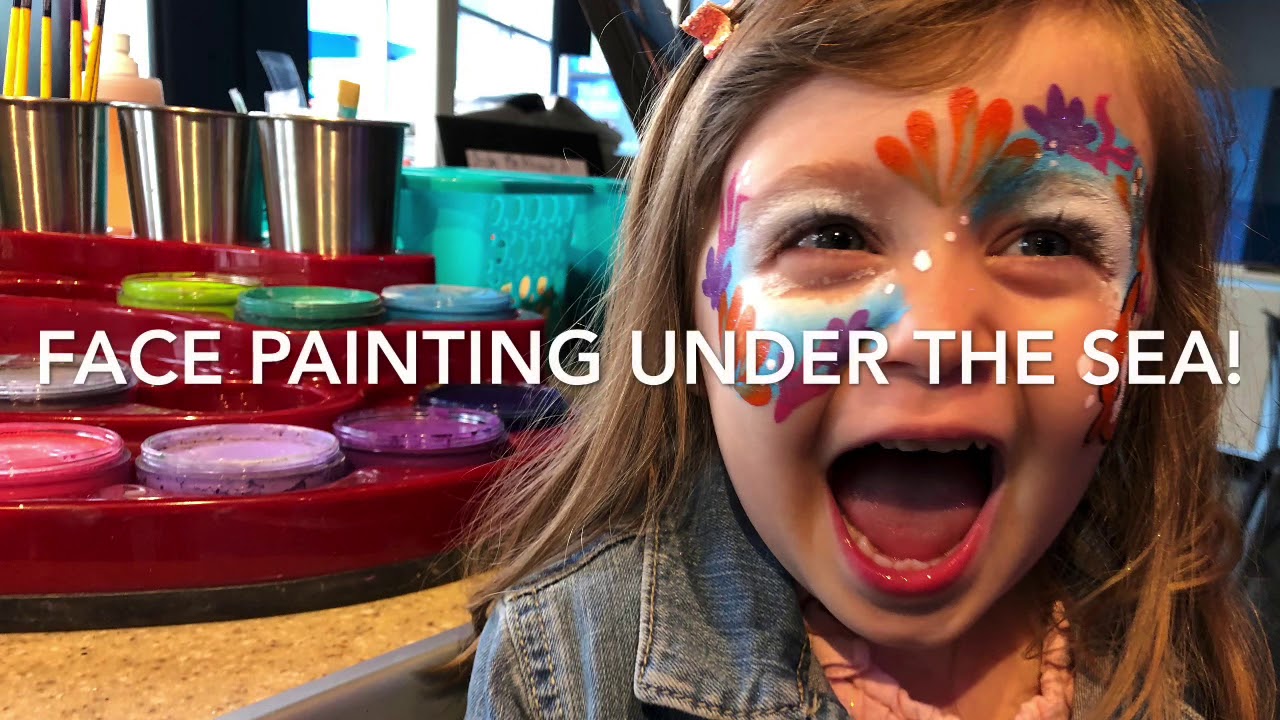 Face Painting for Kids, Finding Nemo inspired - YouTube