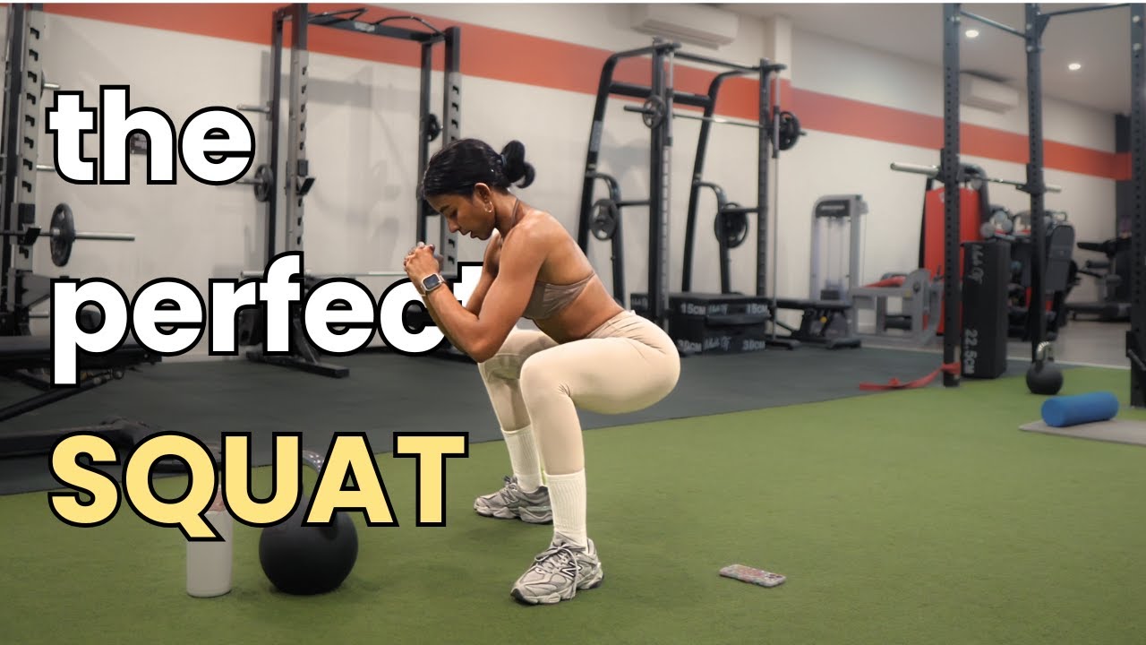 How to do - a SQUAT | Beginner | Perfect Your Form! - YouTube