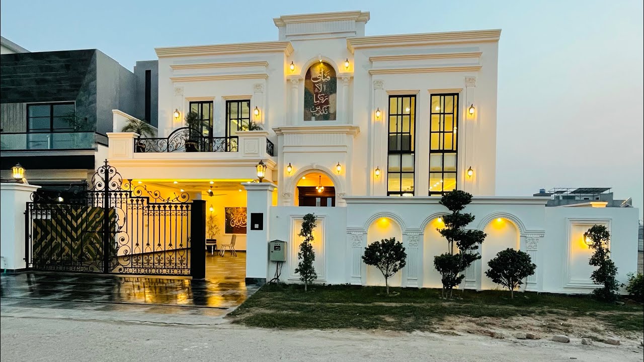 1 kanal Most Beautiful Luxury Brand New House For Sale In Royal Orchard ...