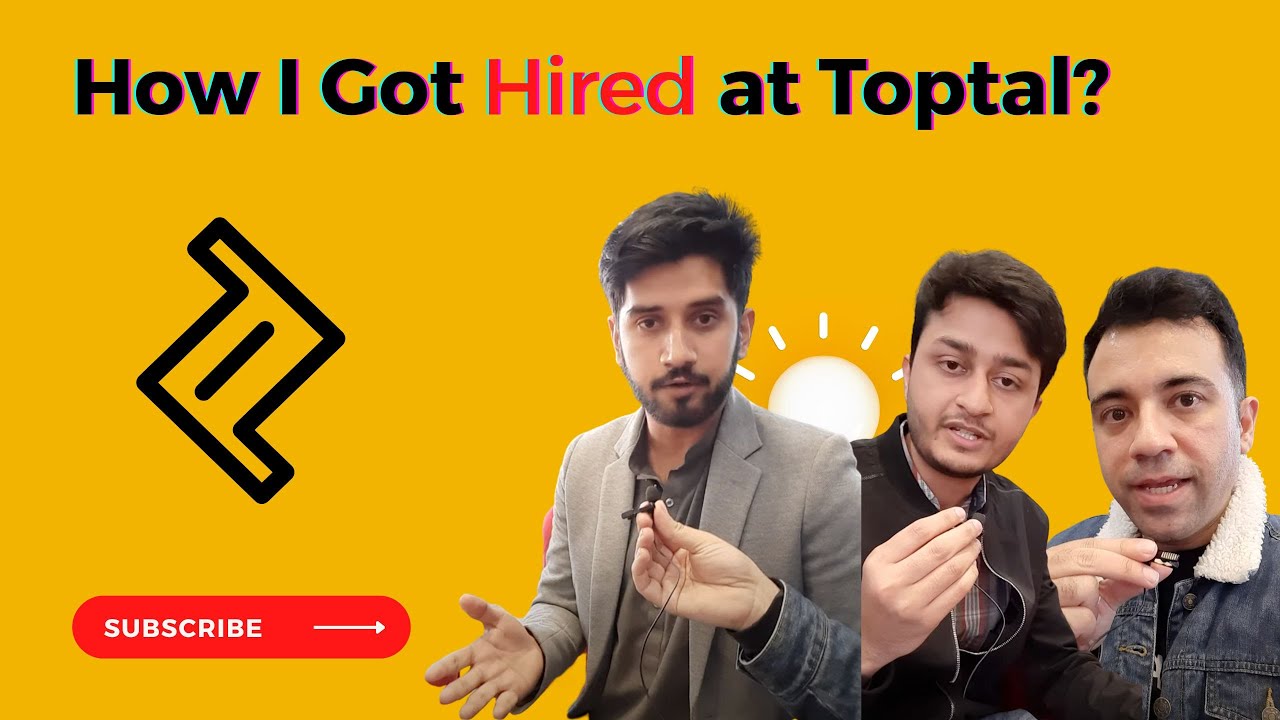 How to get hired at Toptal with minimum years of experience - YouTube