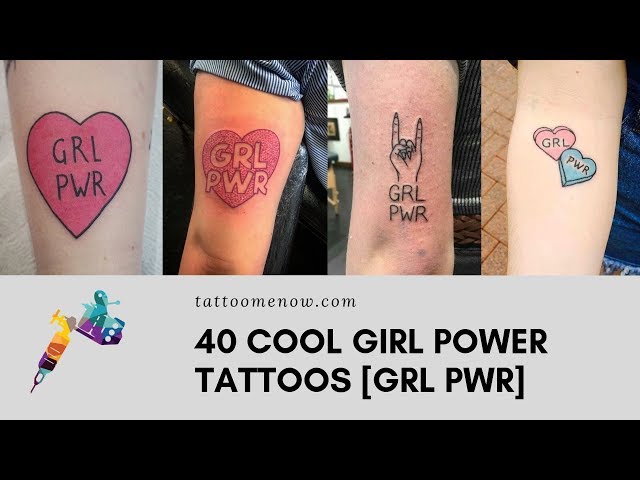 Girl Power Tattoos