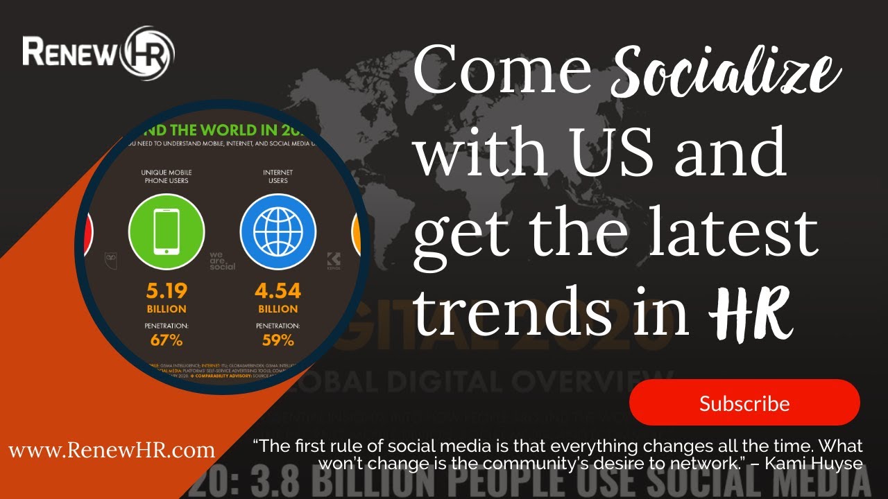 Come Socialize with US and get the latest trends in HR - YouTube