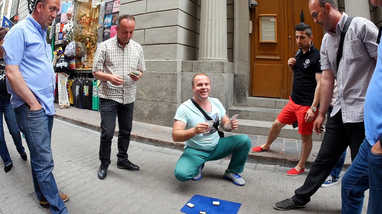 Stockholm shell game scam - YouTube