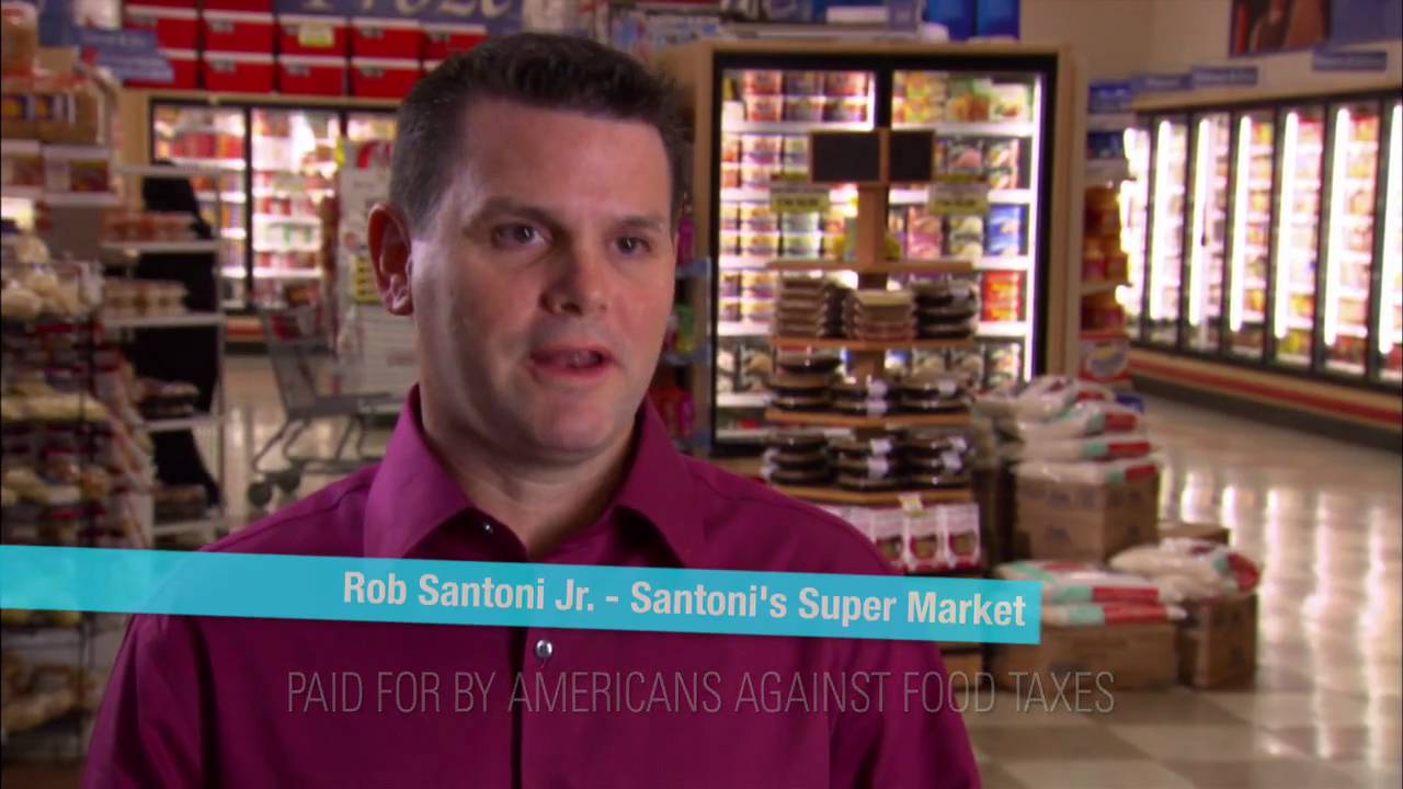 Robert Santoni speaks out against beverage taxes - YouTube