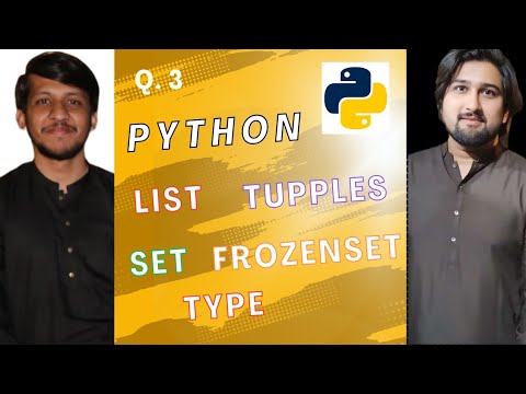 List | Tupples | Set | Frozenset | Type | Google Colab | AI | IT | Panaversity | GIAIC - YouTube