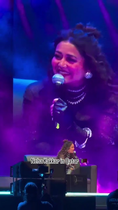 Neha Kakar live Performance in Doha Qatar 18 December #qatarnationalday - YouTube