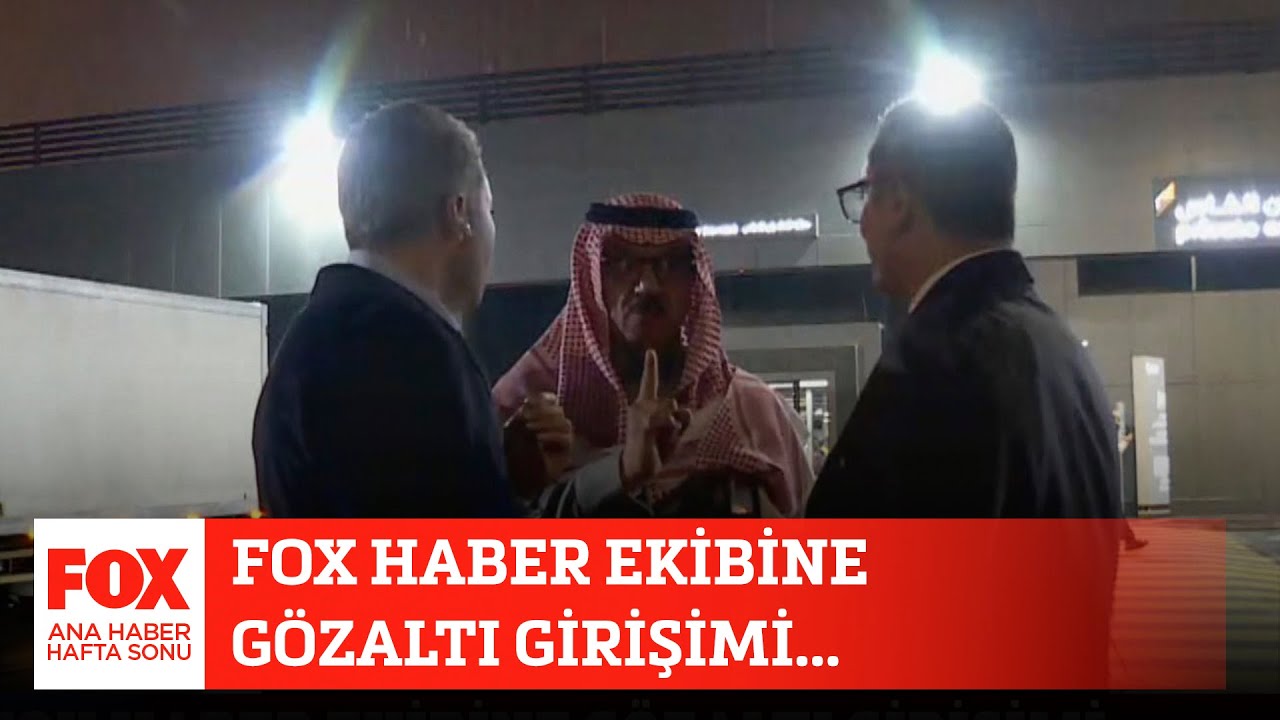 FOX Haber ekibine gözaltı girişimi... 30 Aralık 2023 Gülbin Tosun ile ...
