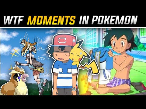 TOP 10 WTF Moments In POKEMON 😂 | POKEMON Crazy Moments | Pokemon - YouTube