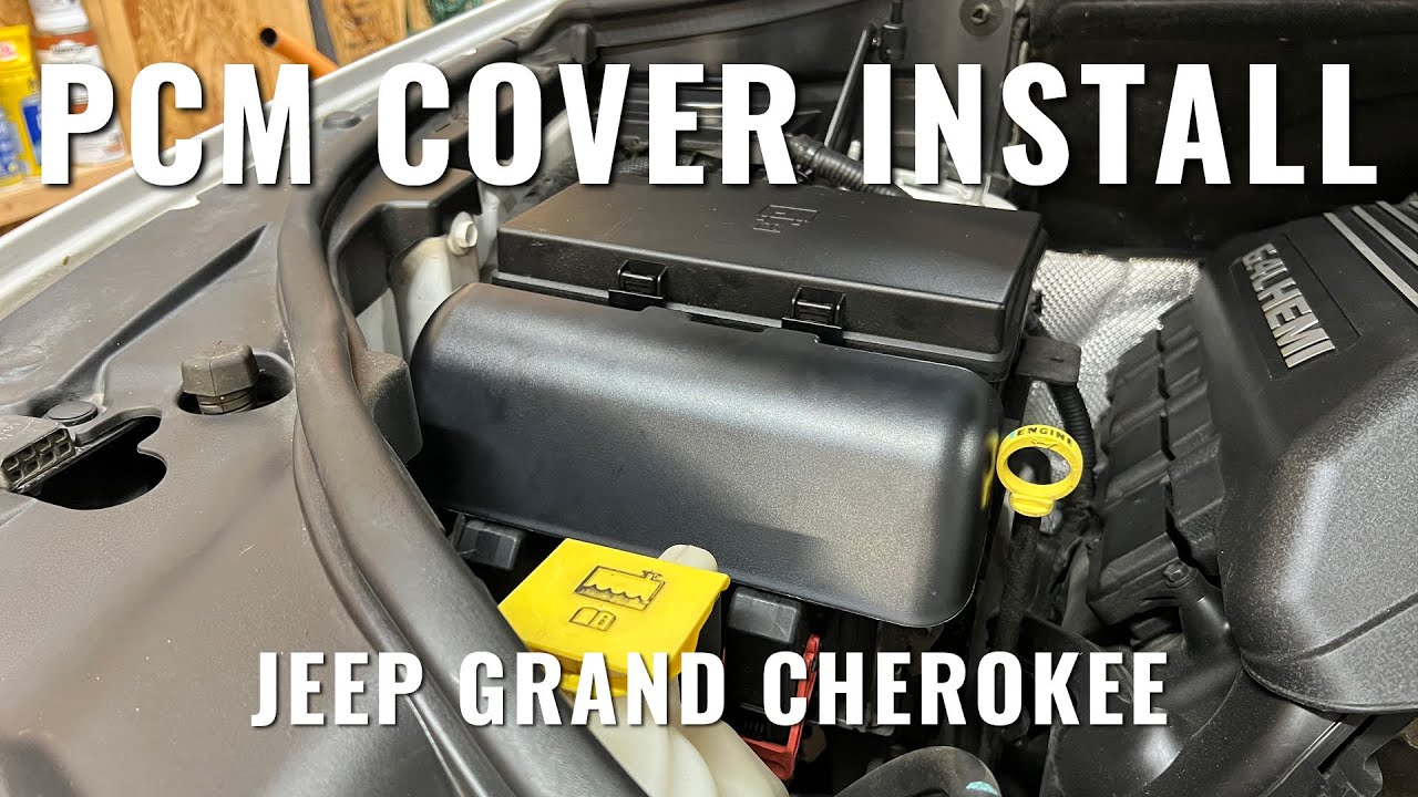 Installing PCM Cover on Jeep Grand Cherokee - YouTube