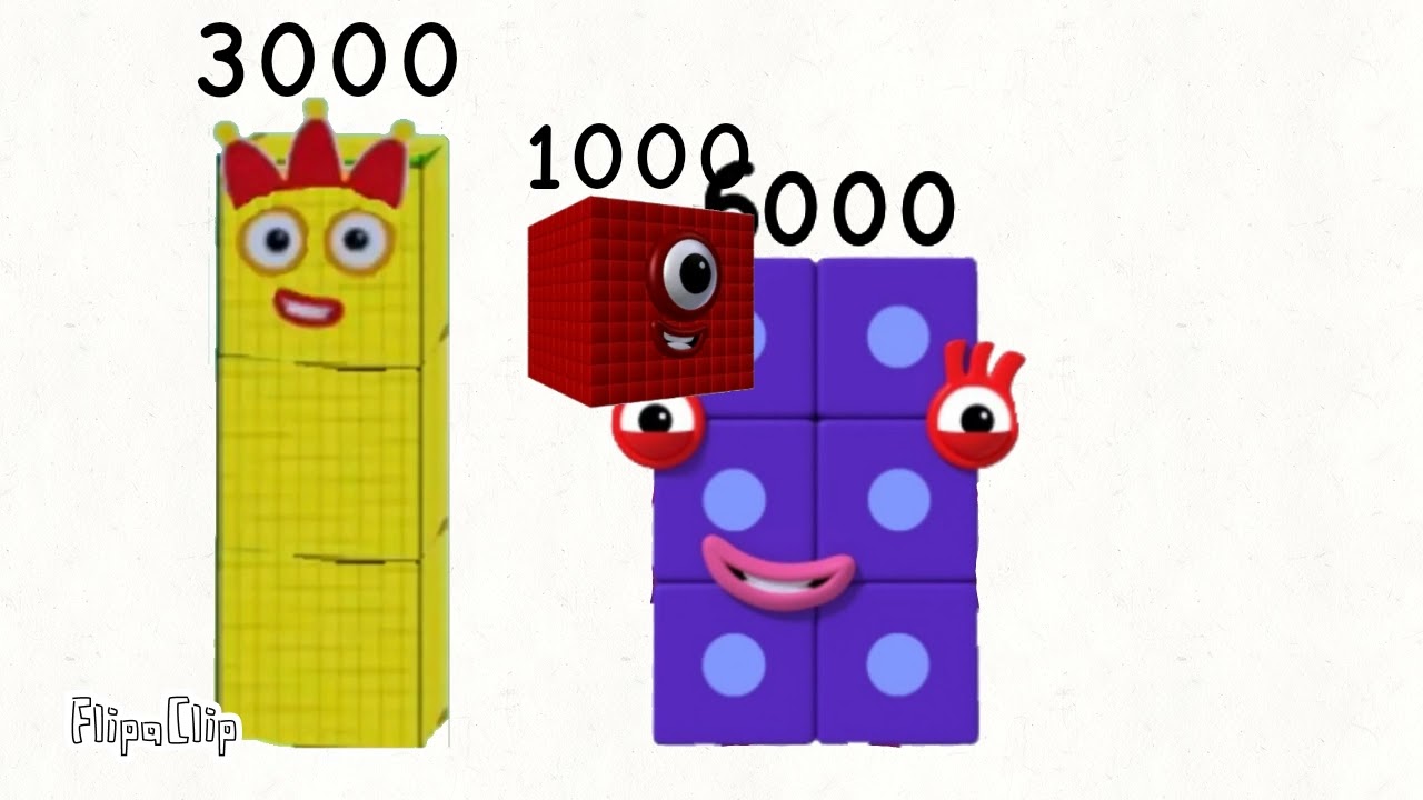 Numberblocks 10000 sneeze - YouTube