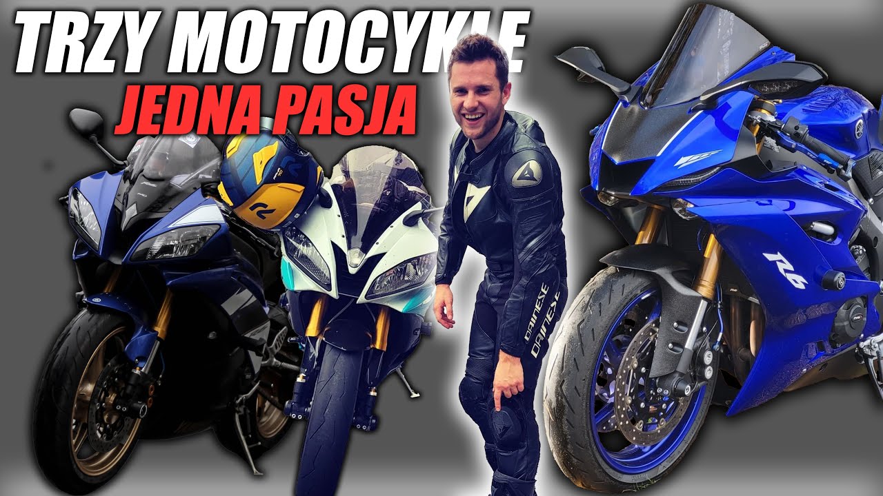 YAMAHA R6 RAZY TRZY! HISTORIA MOTOCYKLISTY PEŁNA PASJI - YouTube