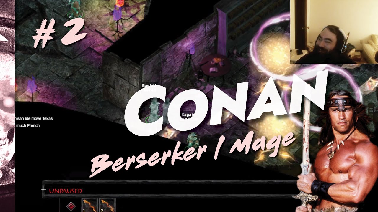 Conan Berserker / Mage Part 2 Baldur's Gate Hardcore playthrough Insane ...
