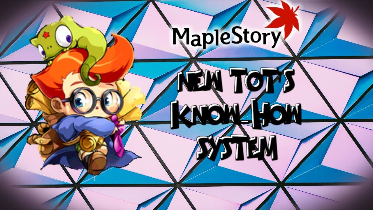 Maplestory Tot's Know-How *FREE NX ITEMS* - YouTube
