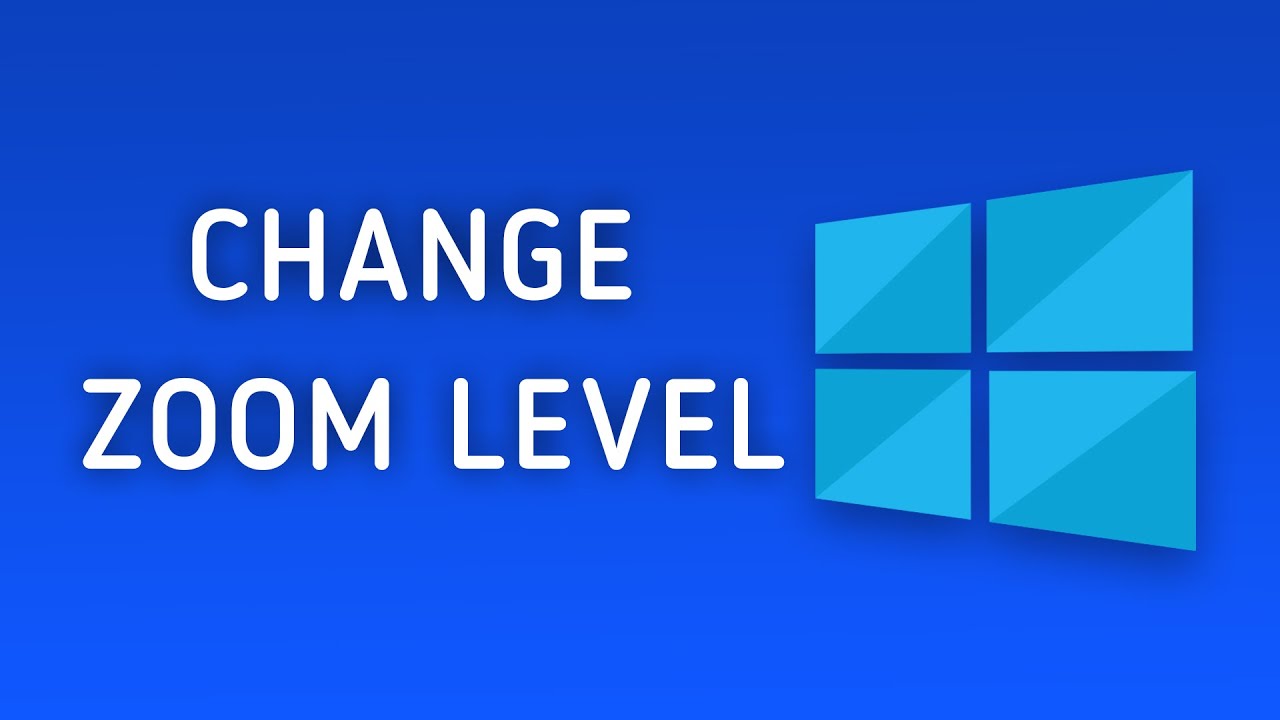 How to Change Zoom Level for Magnifier Tool in Windows 10 - YouTube