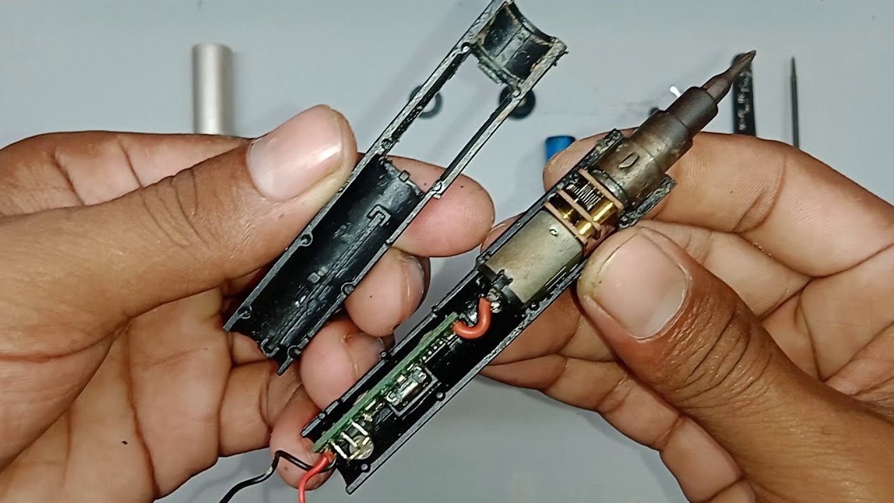 mini electric screwdriver repair - YouTube