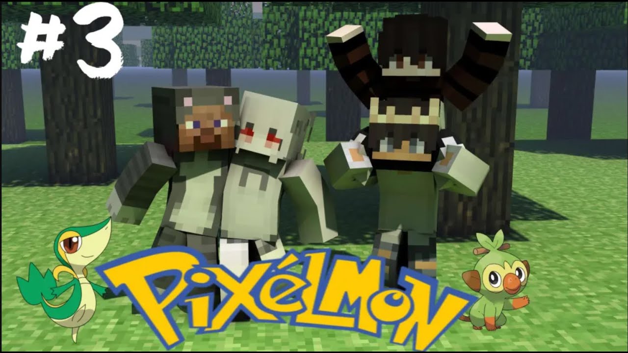 Minecraft Pixelmon SMP #3: Đại tiệc cùng anh em trong sever - YouTube