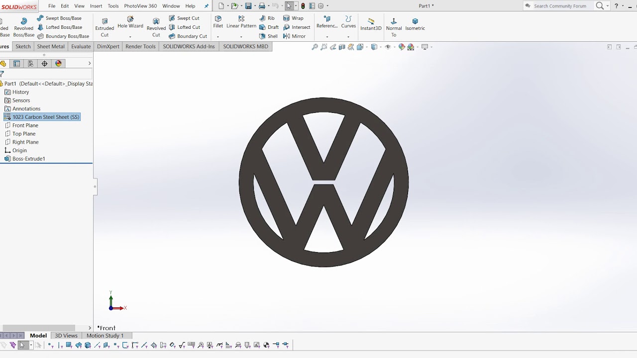 Solidworks Basic Tutorial for Beginners ! Solidworks Training Exercises ...