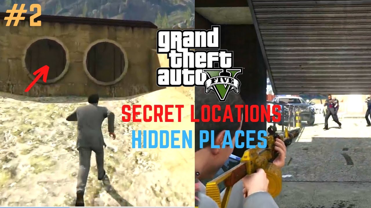 GTA 5 - Best Secret Locations and Hidden Places ! (Part 2) - YouTube