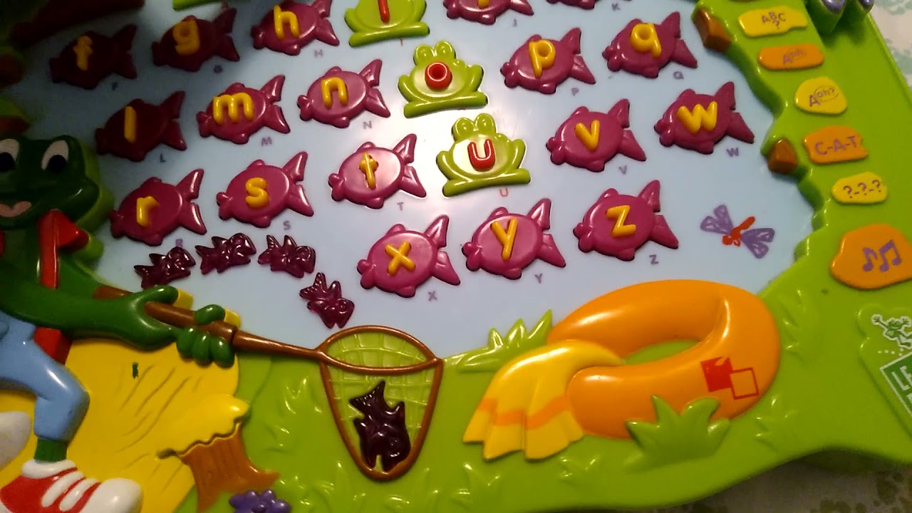 leapfrog leaps phonics pond letter name mode - YouTube