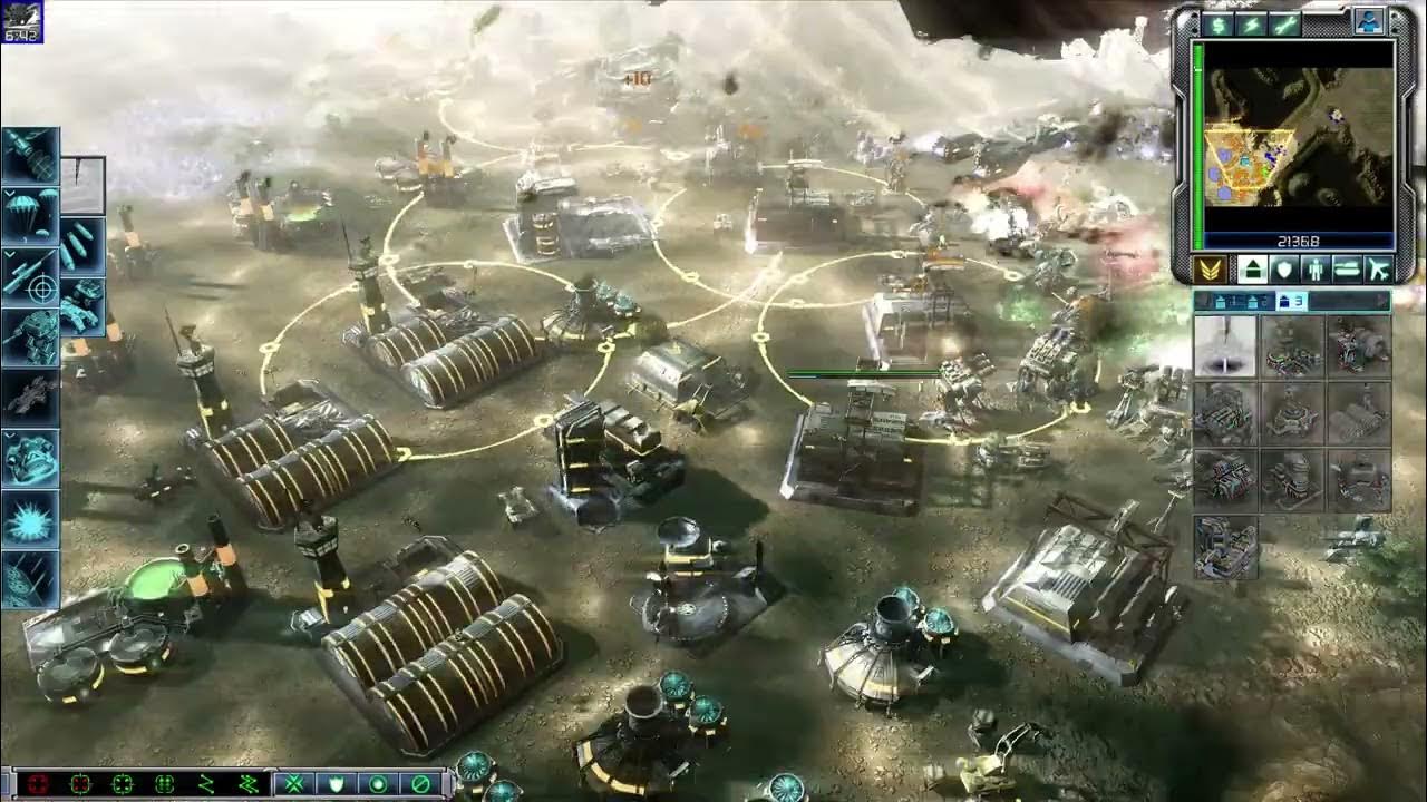 CNC 3 KW Tiberium Insanity v3.3 mod GDI vs Brutal AI - Nightmare (Scrin) - YouTube