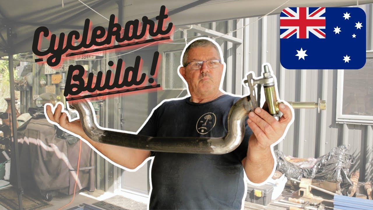 First Cyclekart Build - Frame/Chassis Front Axle Ep2 - YouTube