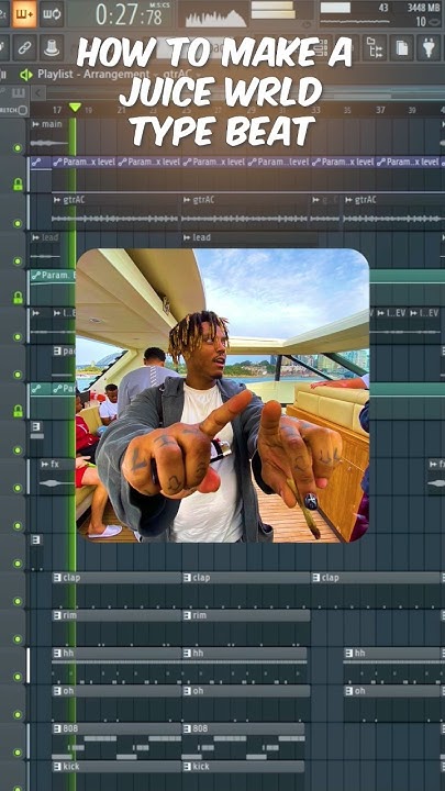 How to Make a Juice WRLD Type Beat // FL Studio Tutorial #juicewrldtypebeat2023 #shorts - YouTube