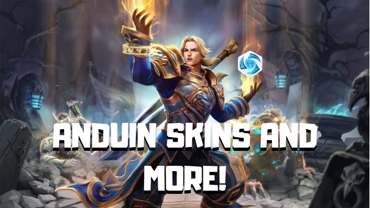 Heroes of the Storm | Anduin Skins, mounts and more! - YouTube